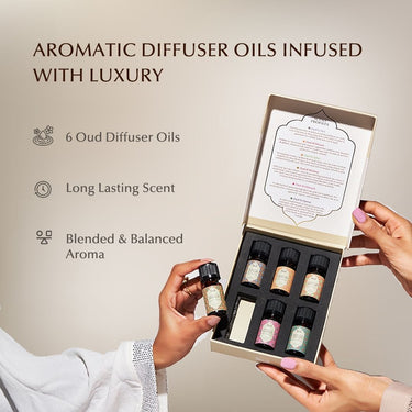Luxurious Oud Diffuser Oil Gift Set - Enhance Your Home with Arabic ...