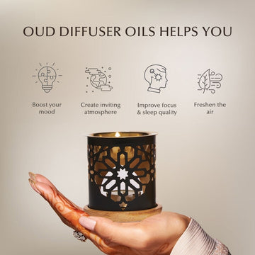 Luxurious Oud Diffuser Oil Gift Set - Enhance Your Home with Arabic ...