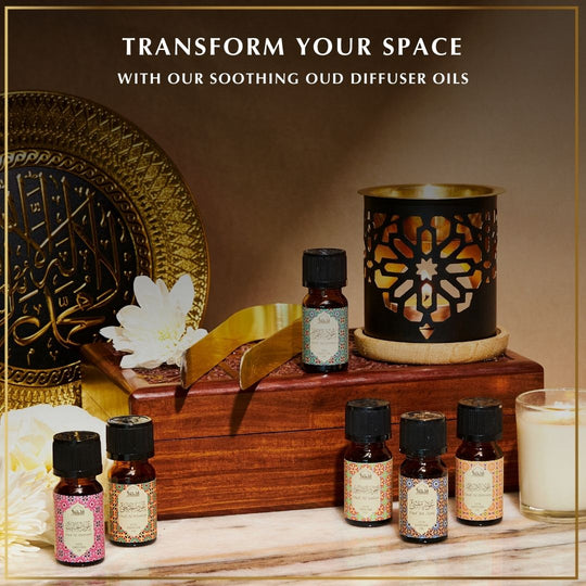 Luxurious Oud Diffuser Oil Gift Set - Enhance Your Home with Arabic ...