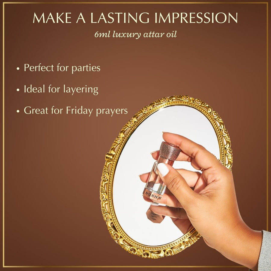 Misk Rijali Attar Oil - 6ml Alcohol-Free Pure Extract Perfume Oil l ...