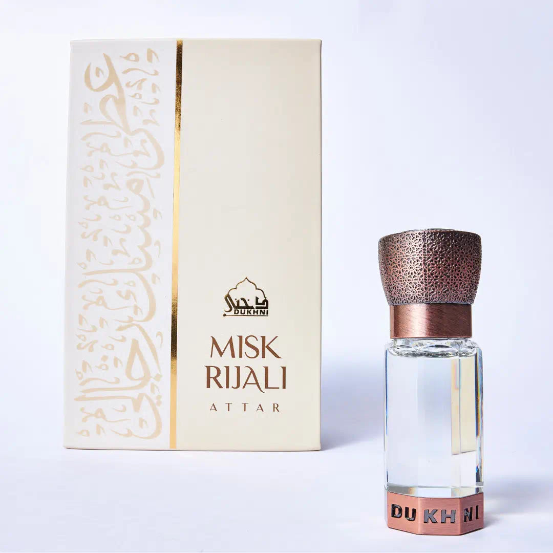 Misk Rijali Attar Oil - 6ml Alcohol-Free Pure Extract Perfume Oil l ...